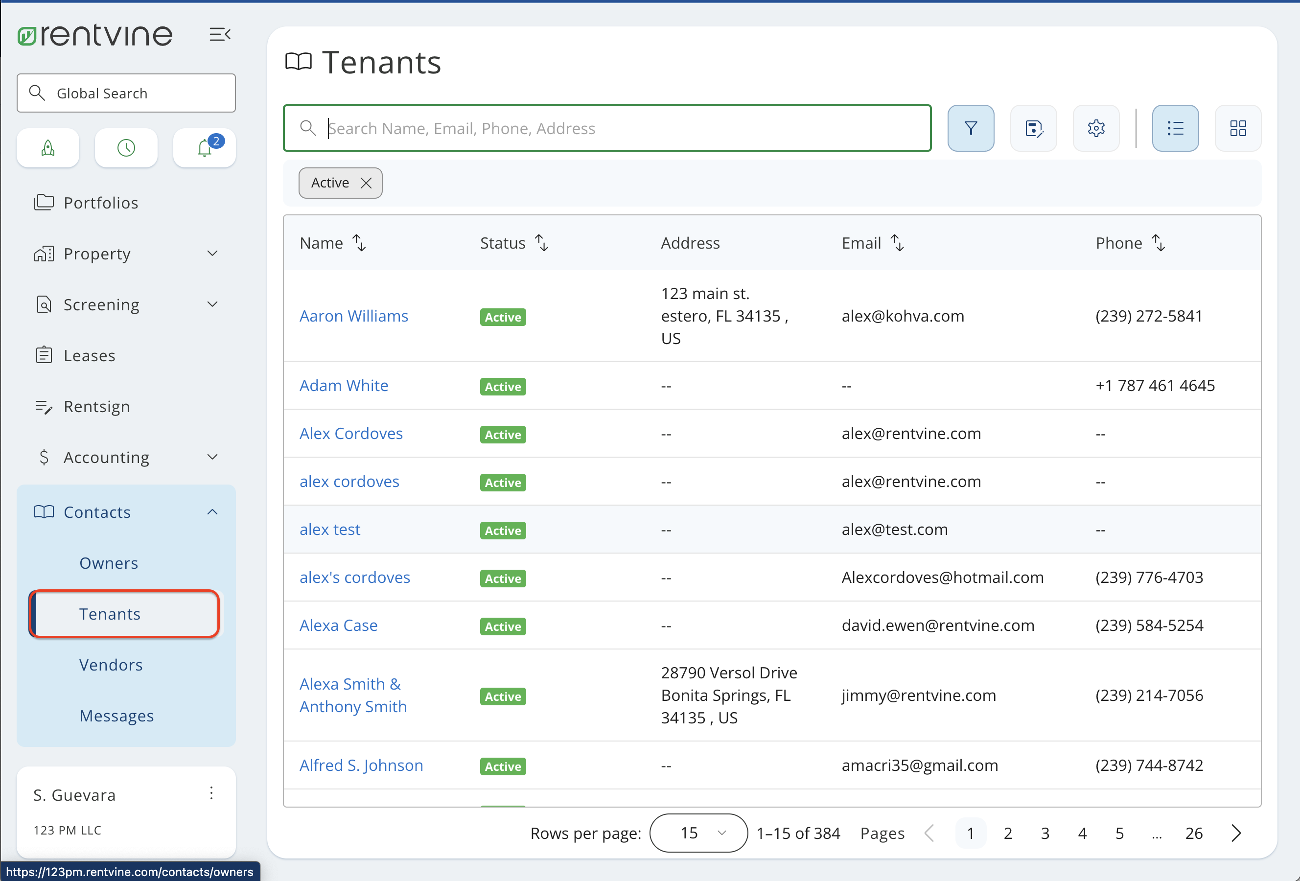 How To Designate Primary Address-Phone-Email on Contacts page.